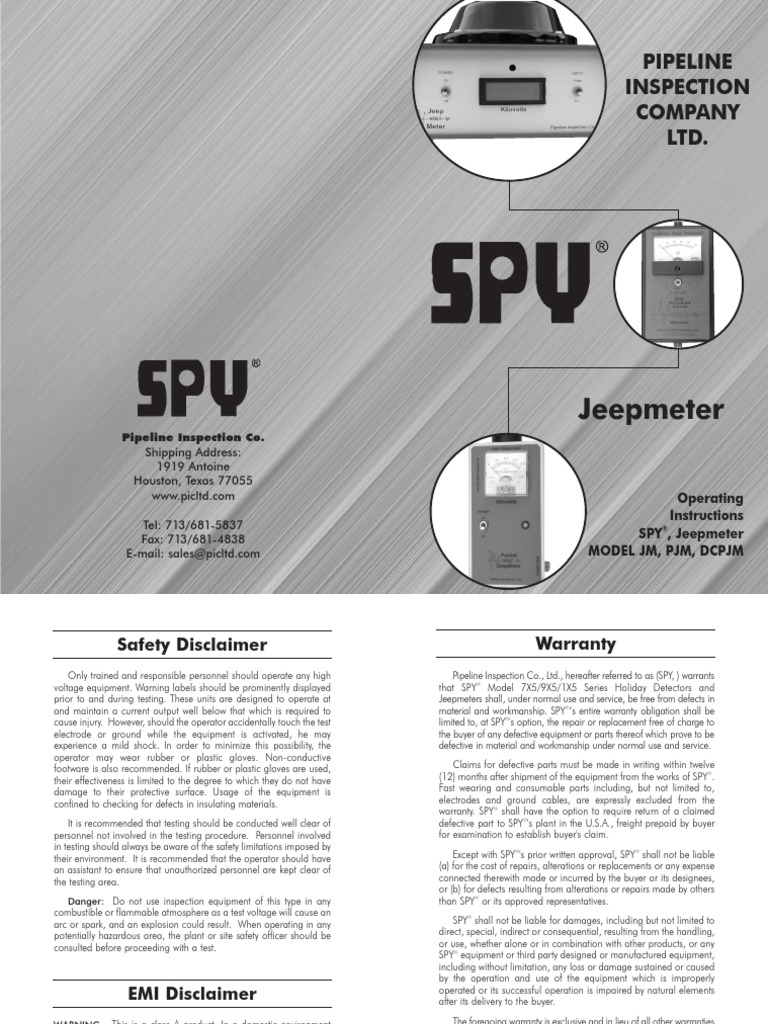 Jeep Meters | PDF | Direct Current | Voltage