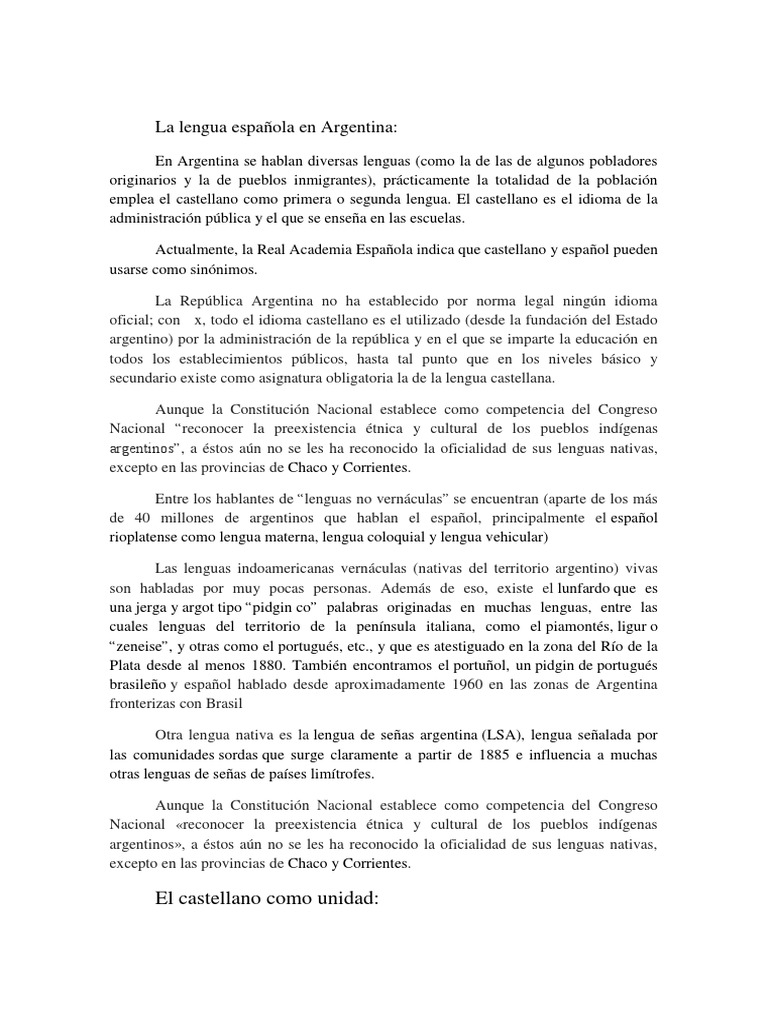 Historia Del Idioma Español | PDF | Lengua española | Dialecto