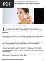 Guía para Pacientes ¿Cómo Usar La Tretinoína Correctamente | PDF ...