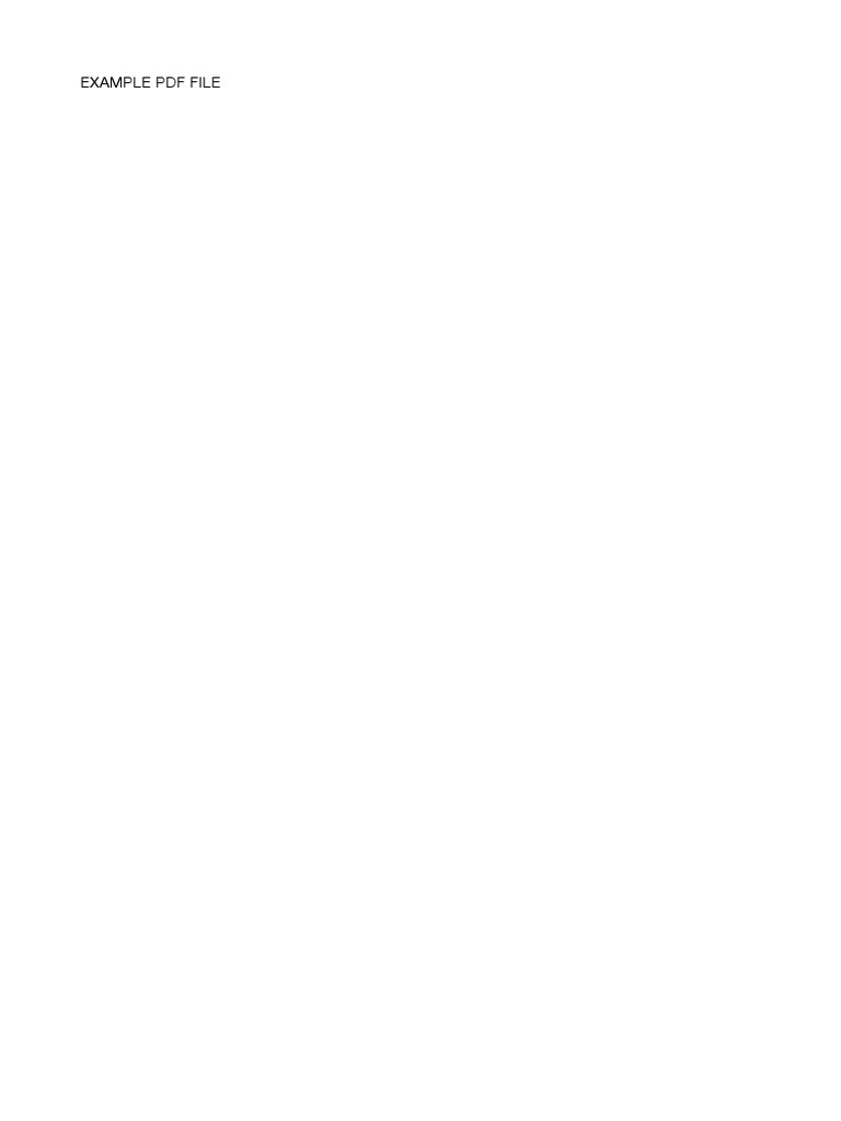 Example PDF | PDF