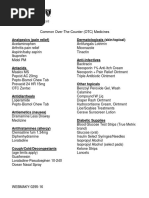 OTC List | PDF