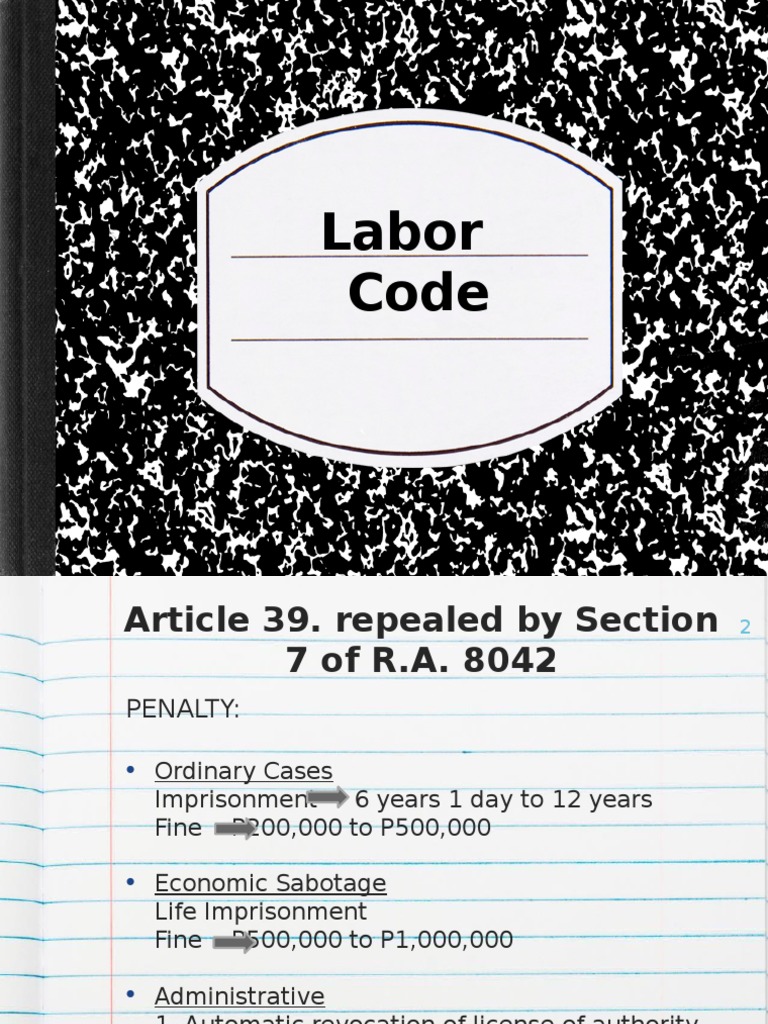 Article 39-81 PPT of Labor Code | PDF | Apprenticeship | Employment
