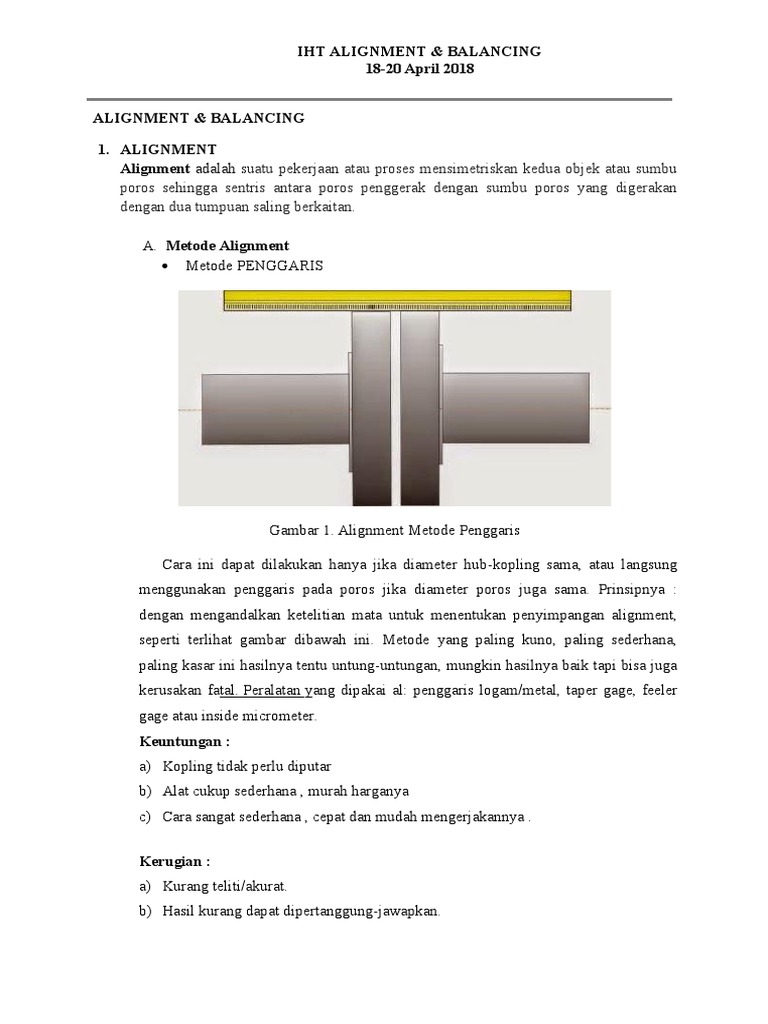 ALIGNMENT and Balancing | PDF