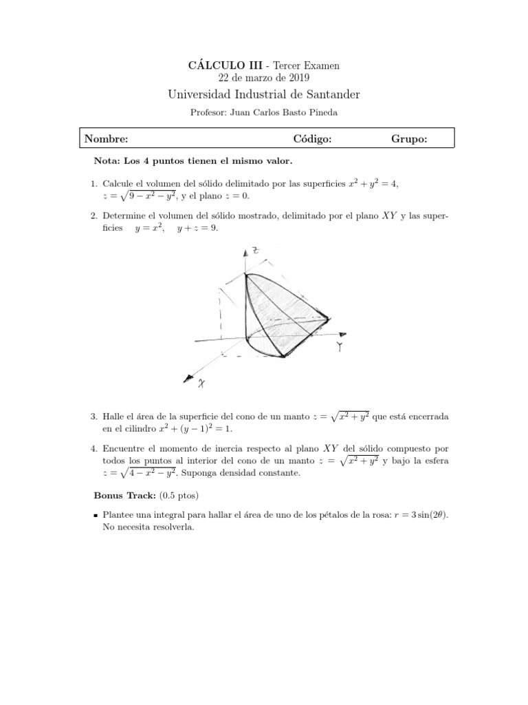 Examen 3A | PDF