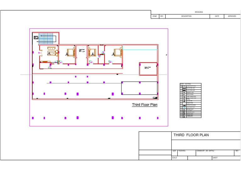 Third Floor Plan: Revisions Approved Date | PDF