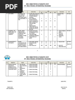 IMS Objectives Targets 2 | PDF | Audit | Occupational Safety And Health