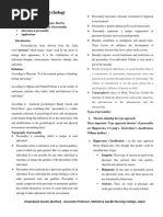 Introduction To Psychology Lecture Notes | PDF | Psychology | Science