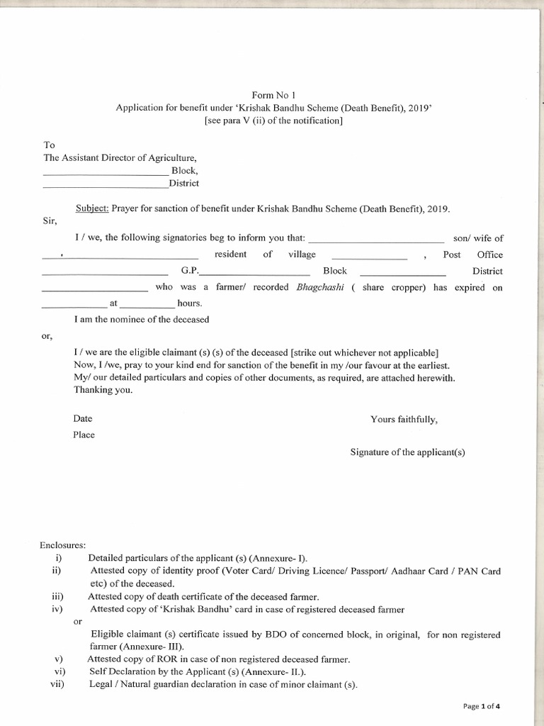 Application Form English | PDF