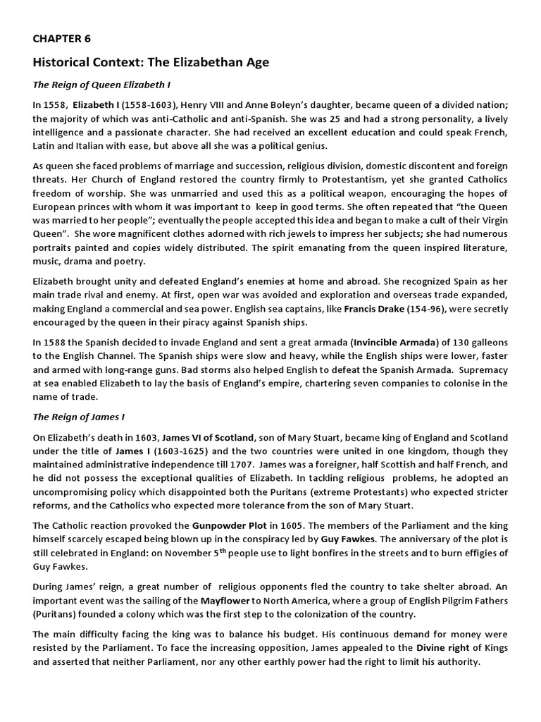 Elizabethan Age & Literary Impact | PDF | Christopher Marlowe | William ...