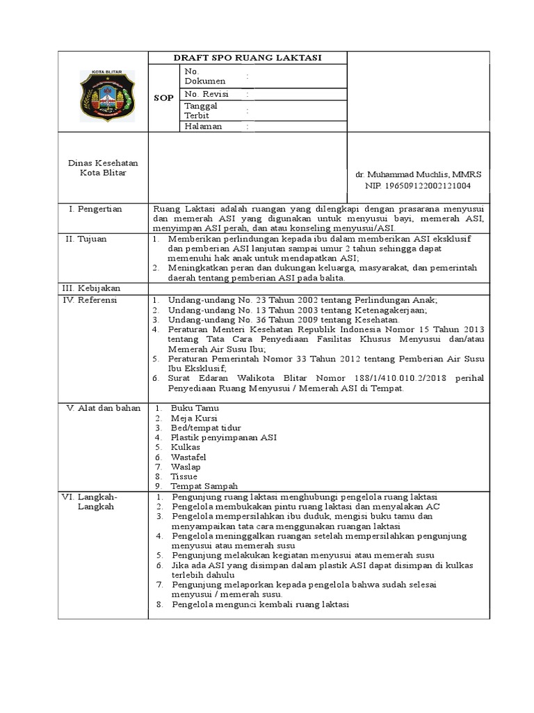 Panduan Ruang Laktasi di Sekolah | PDF