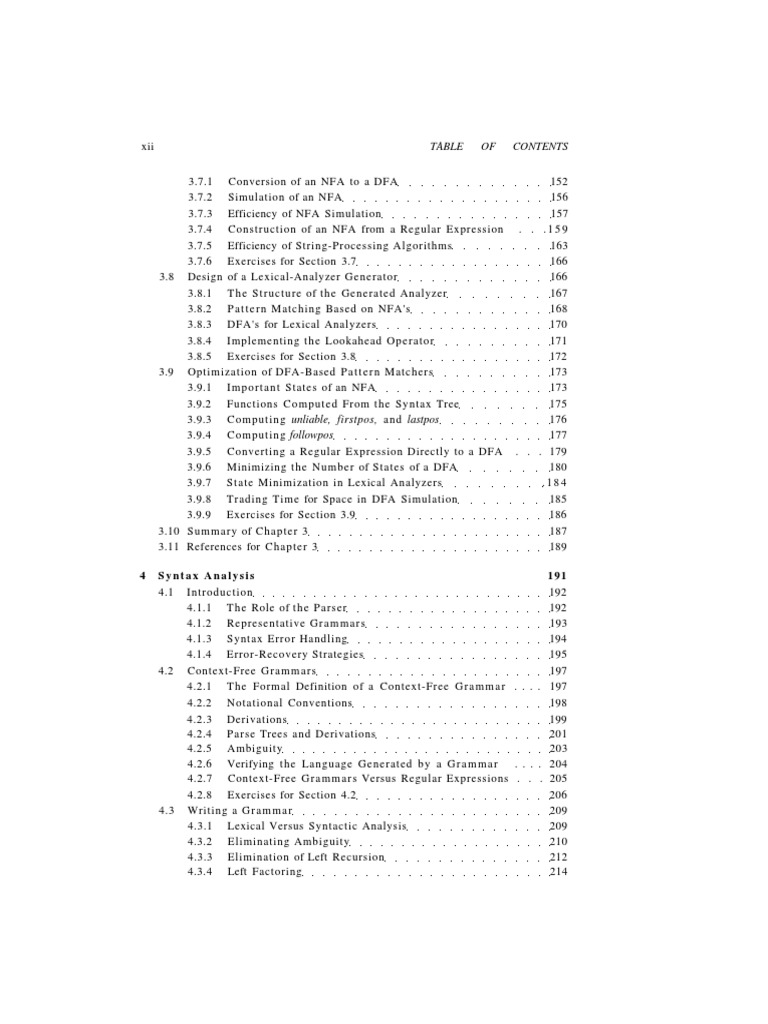 4 Syntax Analysis 191 | PDF | Parsing | Formalism (Deductive)