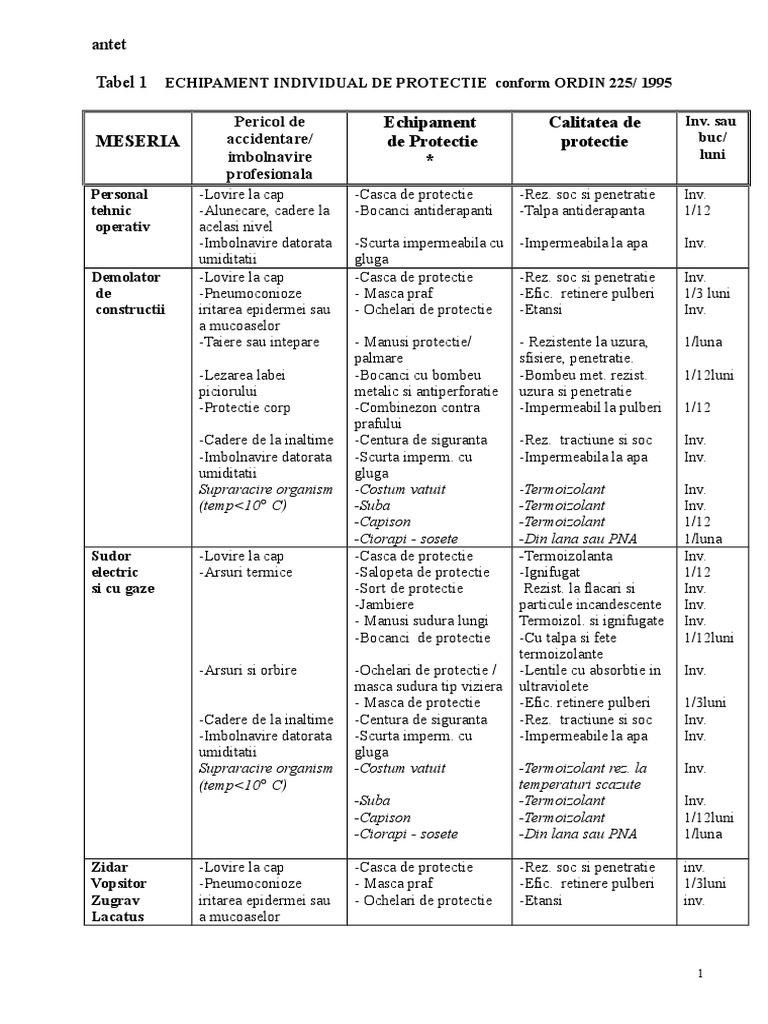 Fisa de Evidenta EIP | PDF