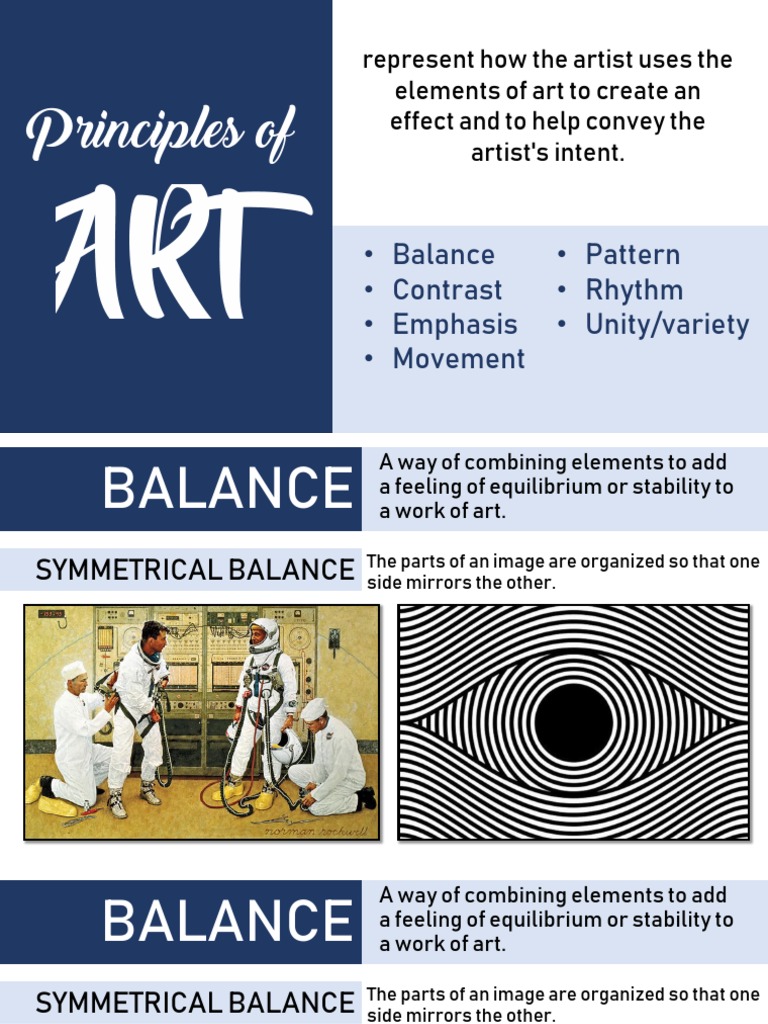 Principles of Art PDF | PDF | Composition (Visual Arts) | Vision