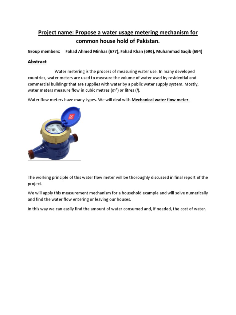 FM Project 1 Pager | PDF | Home & Garden
