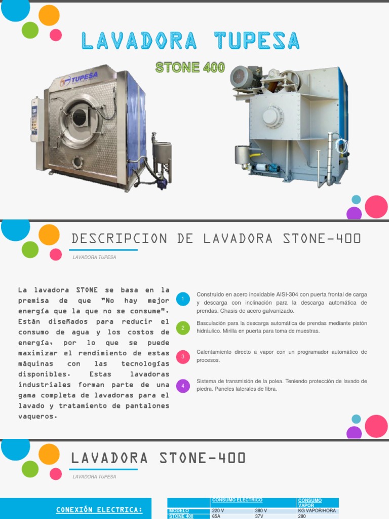 Lavadora Tupesa | PDF | Lavadora | Agua