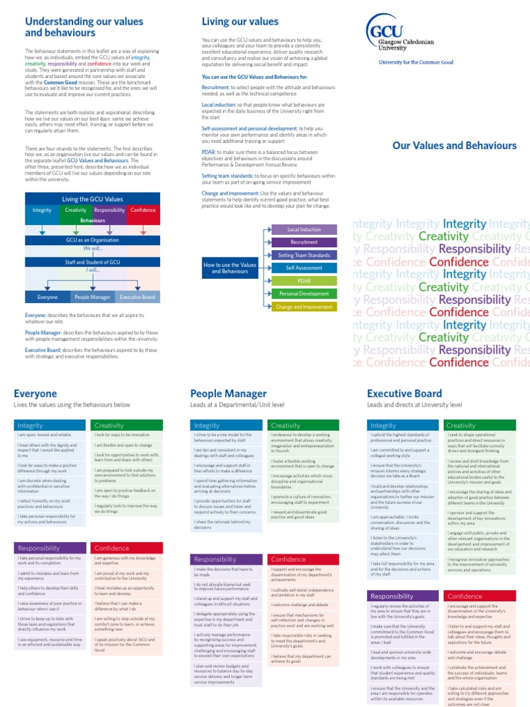 Behaviour Framework | PDF | Innovation | University