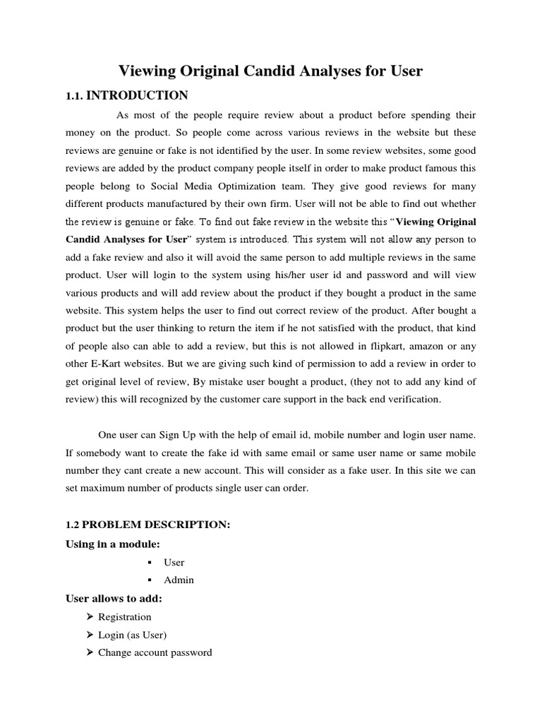 1st Review Document | PDF | Html5 | Html