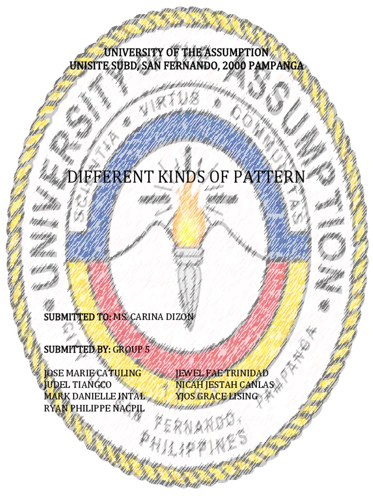 Diff. Kinds of Pattern | PDF | Foreign Language Studies | Art