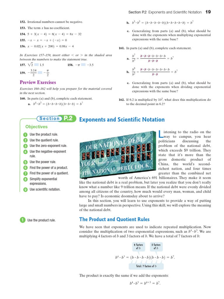2.ChP Section2 | PDF | Exponentiation | Fraction (Mathematics)