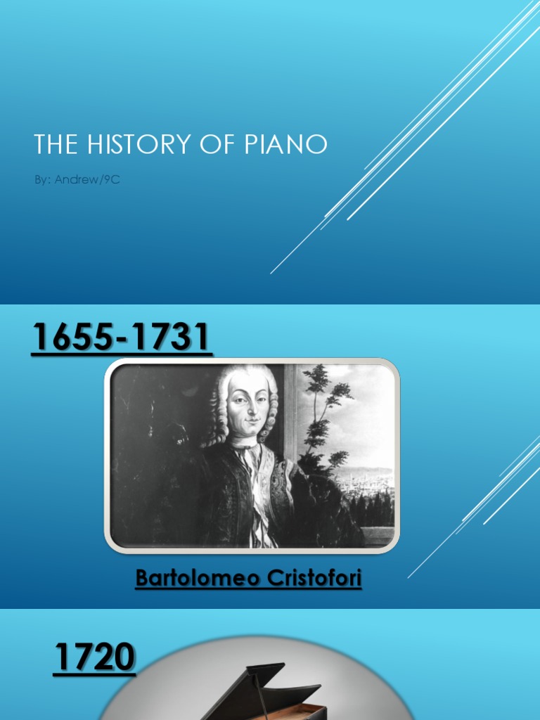 The History of Piano