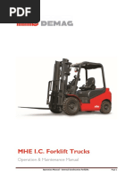 MHE Checklist | PDF | Forklift | Elevator