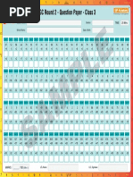 SIP Mathematics Contest AGC Round 2 Question Paper Class 4 | PDF