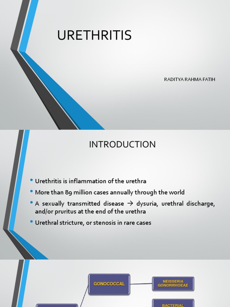 Urethritis PPT Fatih | PDF | Health Sciences | Medical Specialties