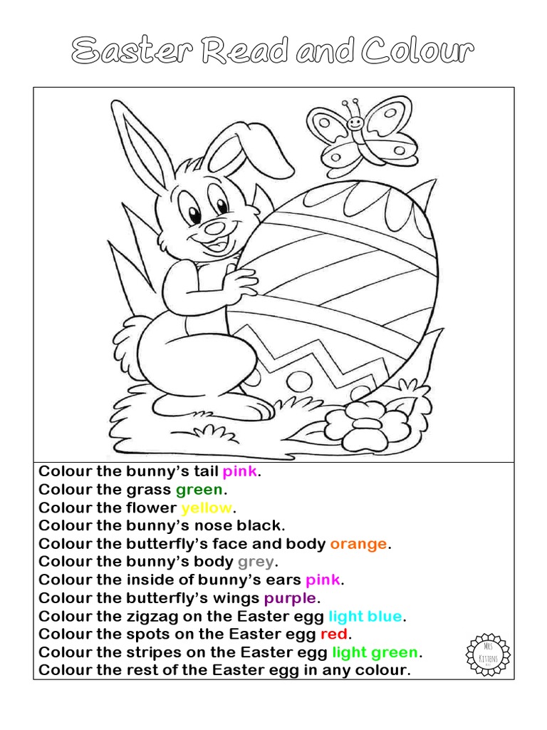 Easter Coloring for Kids | PDF