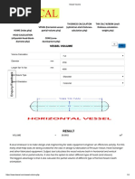 CheCalc Vessel Volume & Level Calculation | PDF | Volume