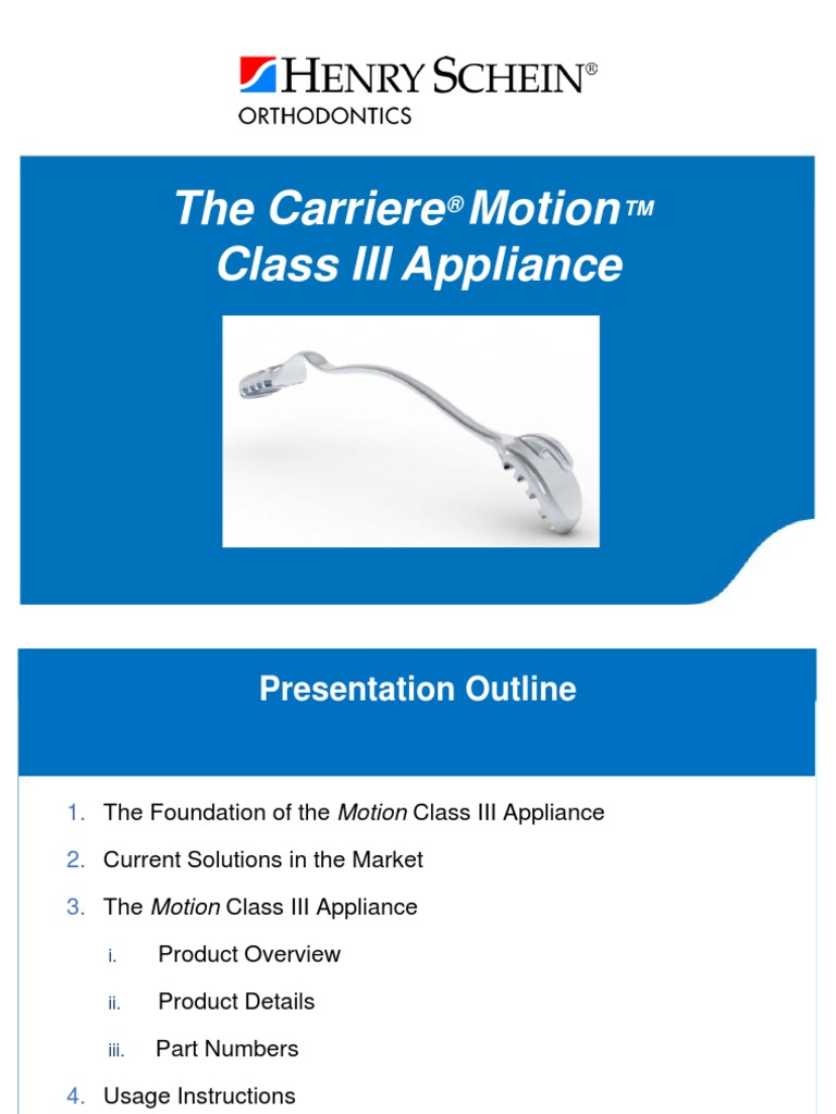 Motion Class III Presentation (Extended) | PDF | Orthodontics ...