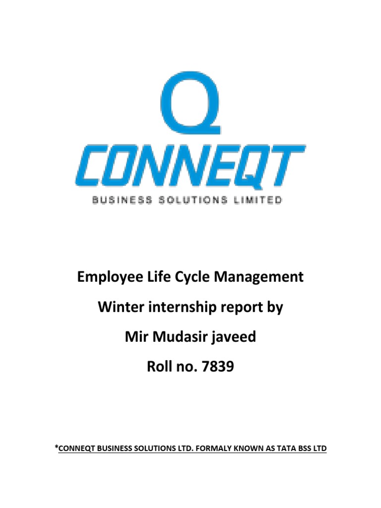Winter Internship: Employee Life Cycle | PDF | Human Resources ...