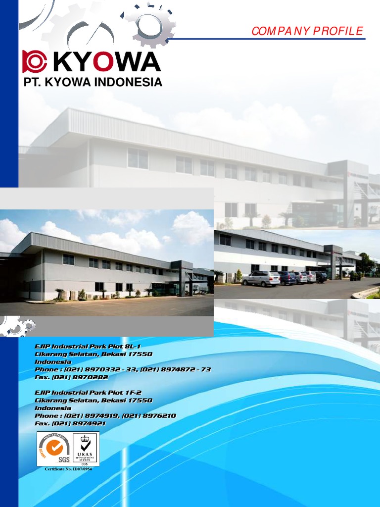 Company Profile English PT Kyowa | PDF | Engines | Economic Sectors