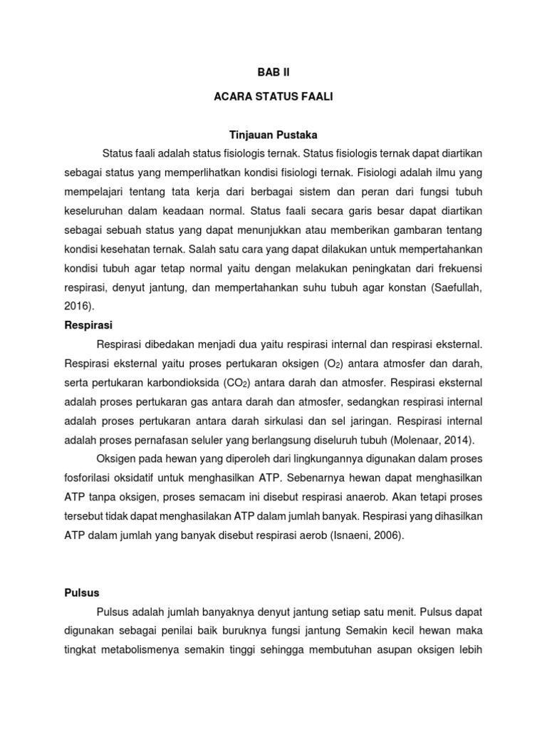 Faali | PDF | Kesehatan Holistik