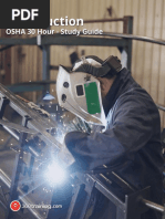 OSHA 30 Construction Final Test Answer Key | PDF | Occupational Safety ...