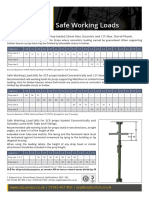 Acrow Prop Data Sheet - Scaffolding Supplies Limited | PDF | Nature
