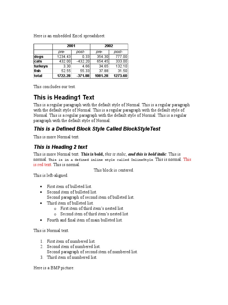 Comprehensive Test Document Demonstrating Various Formatting Styles ...