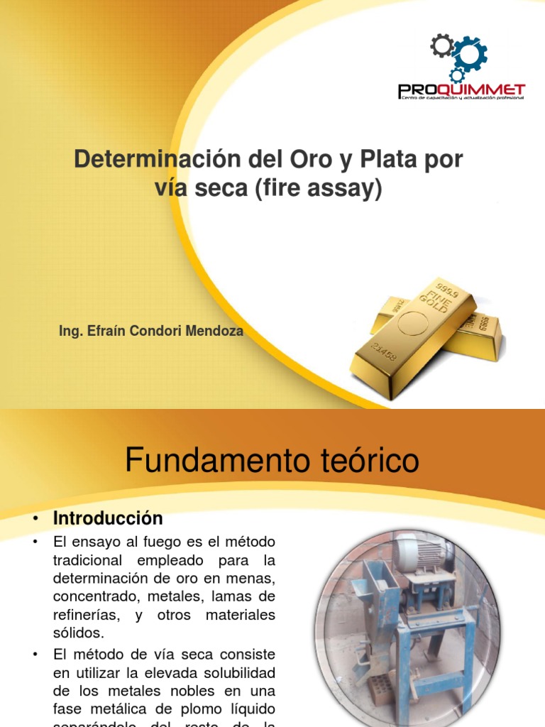 Fire Assay | PDF | Fundición | Dirigir