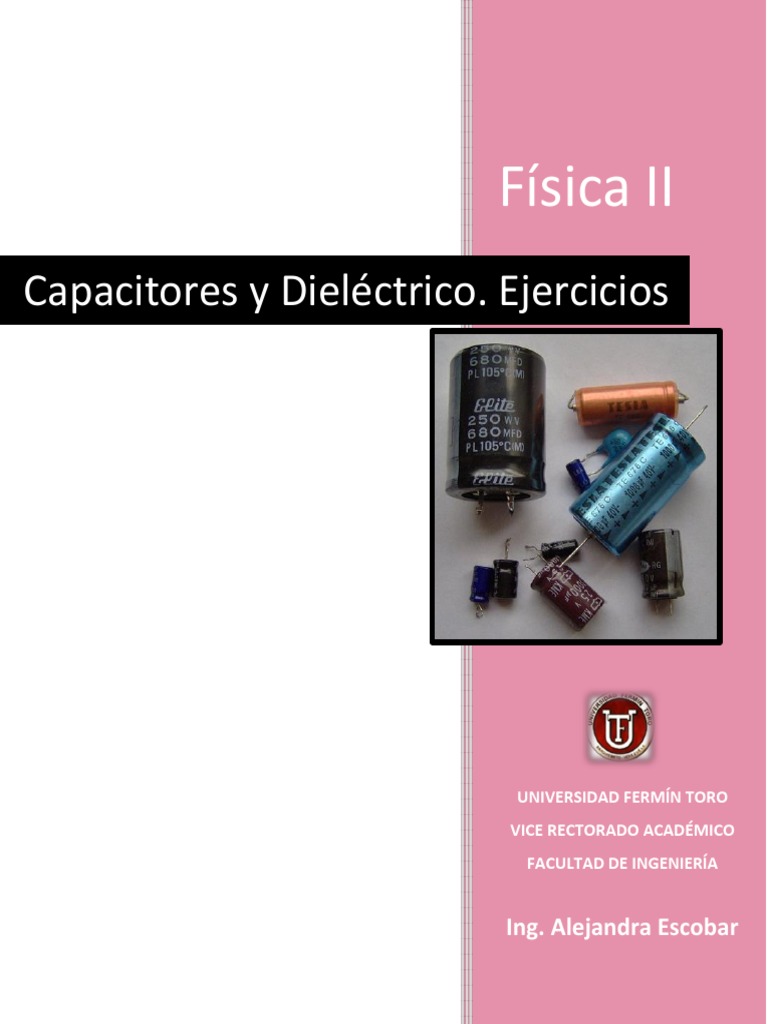 Capacitores. Ejercicios. | PDF | Capacidad | Condensador