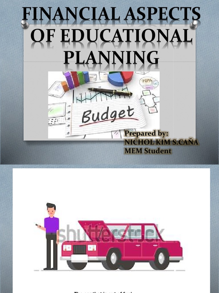 Financial Planning for Education: Principles, Phases, and Budget ...