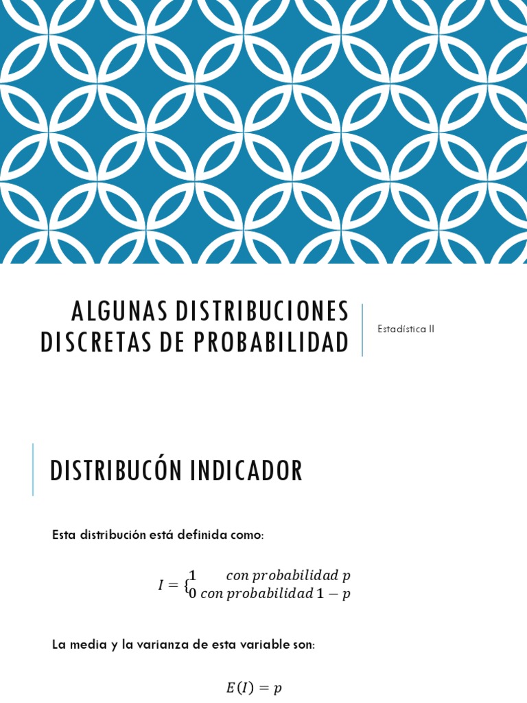 Distribuciones de Probabilidad | PDF | Distribución de probabilidad | Variable aleatoria