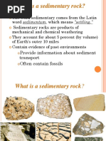Sedimentary Rocks (Lecture Notes) | PDF | Sedimentary Rock | Shale