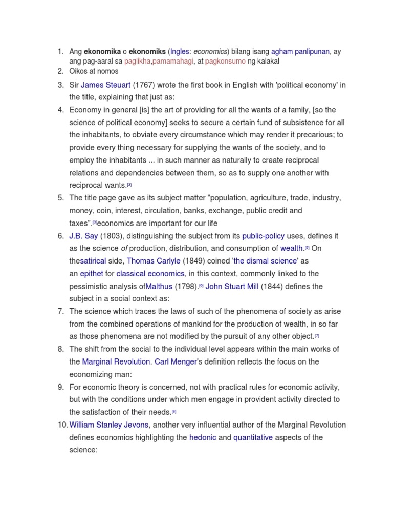 Economics Pdf Marginal Utility Economics