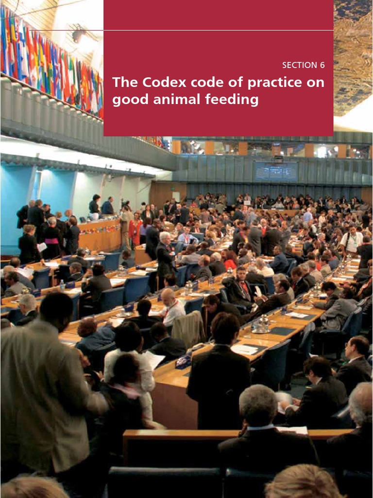 Codex - Code of Practice On Good Animal Feeding PDF | PDF | Food Safety ...