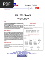 Technical Data: PR-1428 Class B Access Door Sealant | PDF | Epoxy | Solvent