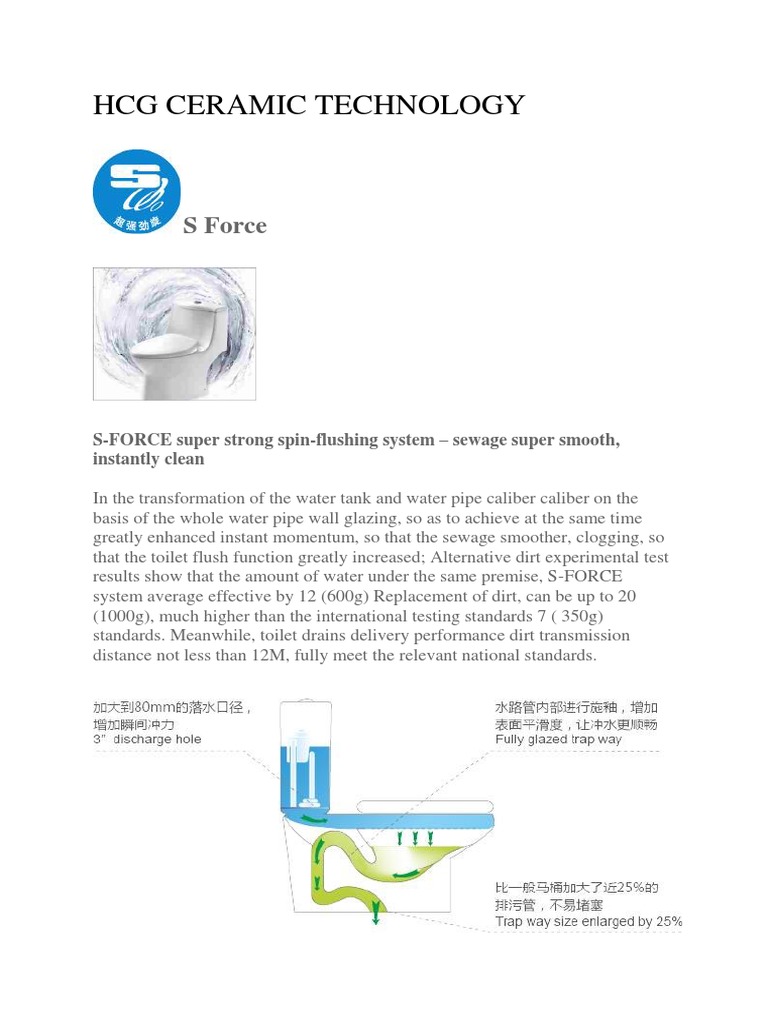 HCG Features | PDF | Toilet | Plumbing