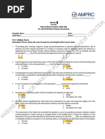 Master Plumber Exam Review Questions | PDF | Plumbing | Sanitary Sewer