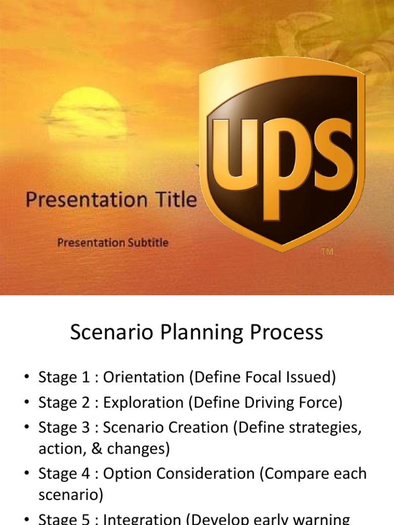 SP Ups | PDF | United Parcel Service | Globalization
