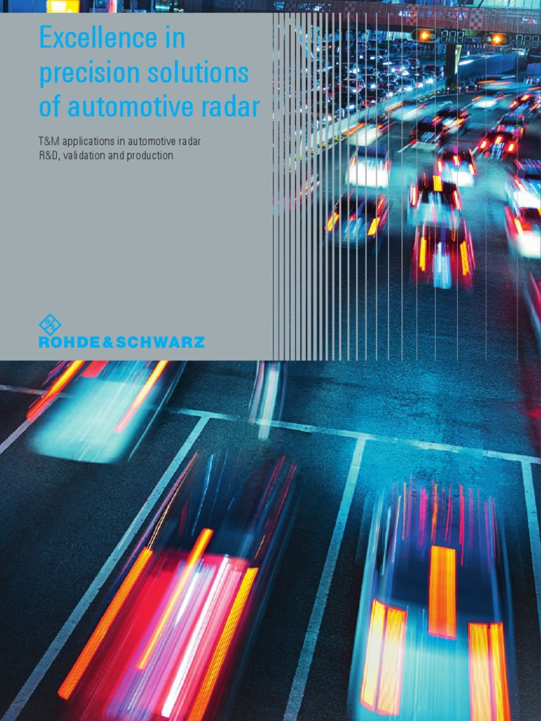 Excellence in Precision Solutions of Automotive Radar | PDF | Radar ...