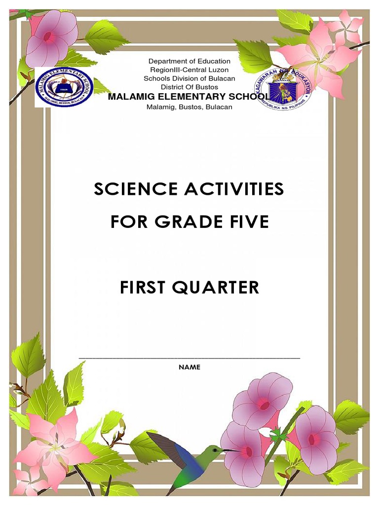 Science 5 - 1ST Rating | PDF | Reuse | Recycling