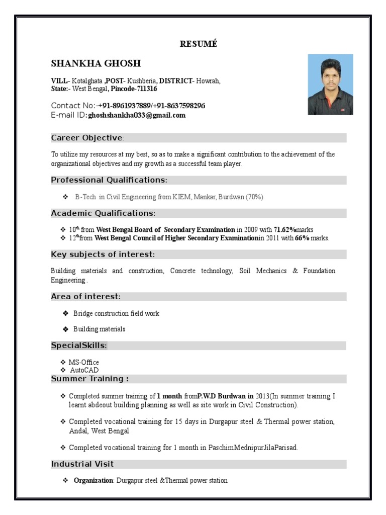 0 - Sankha CV | PDF | Deep Foundation | Engineering